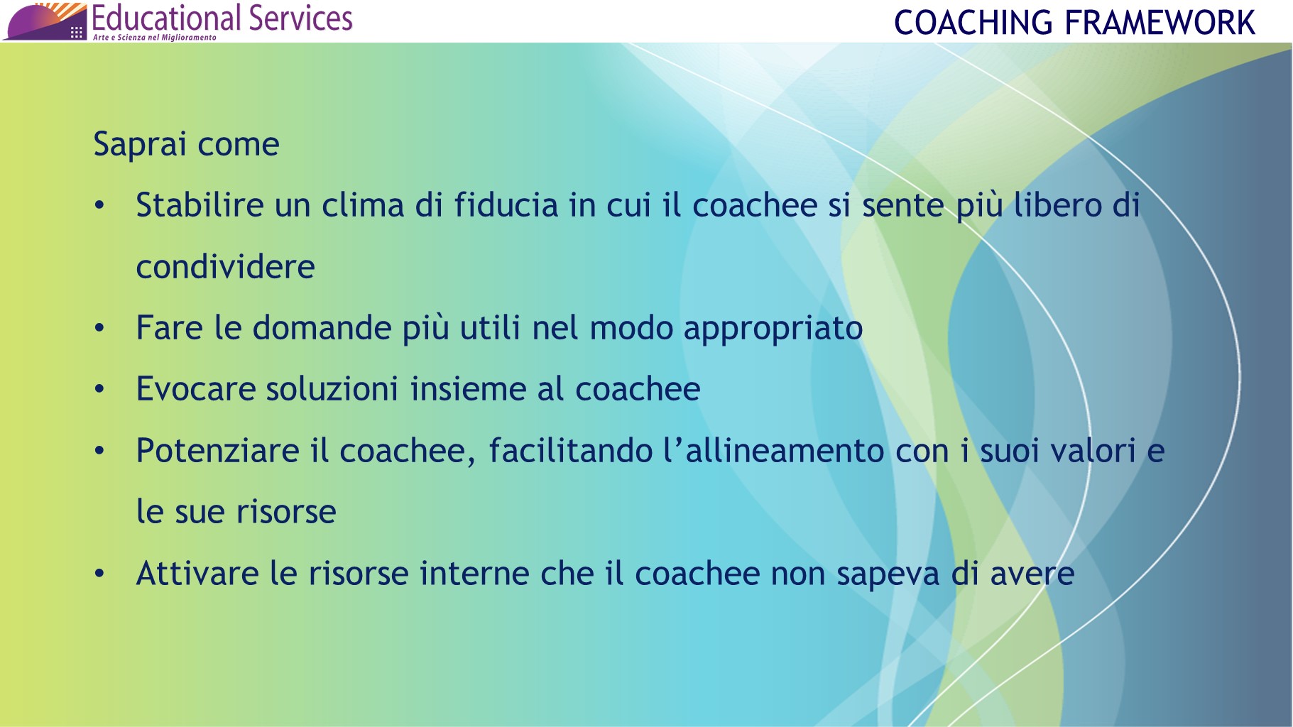 Coaching Excellence – Workshop – Educational Services
